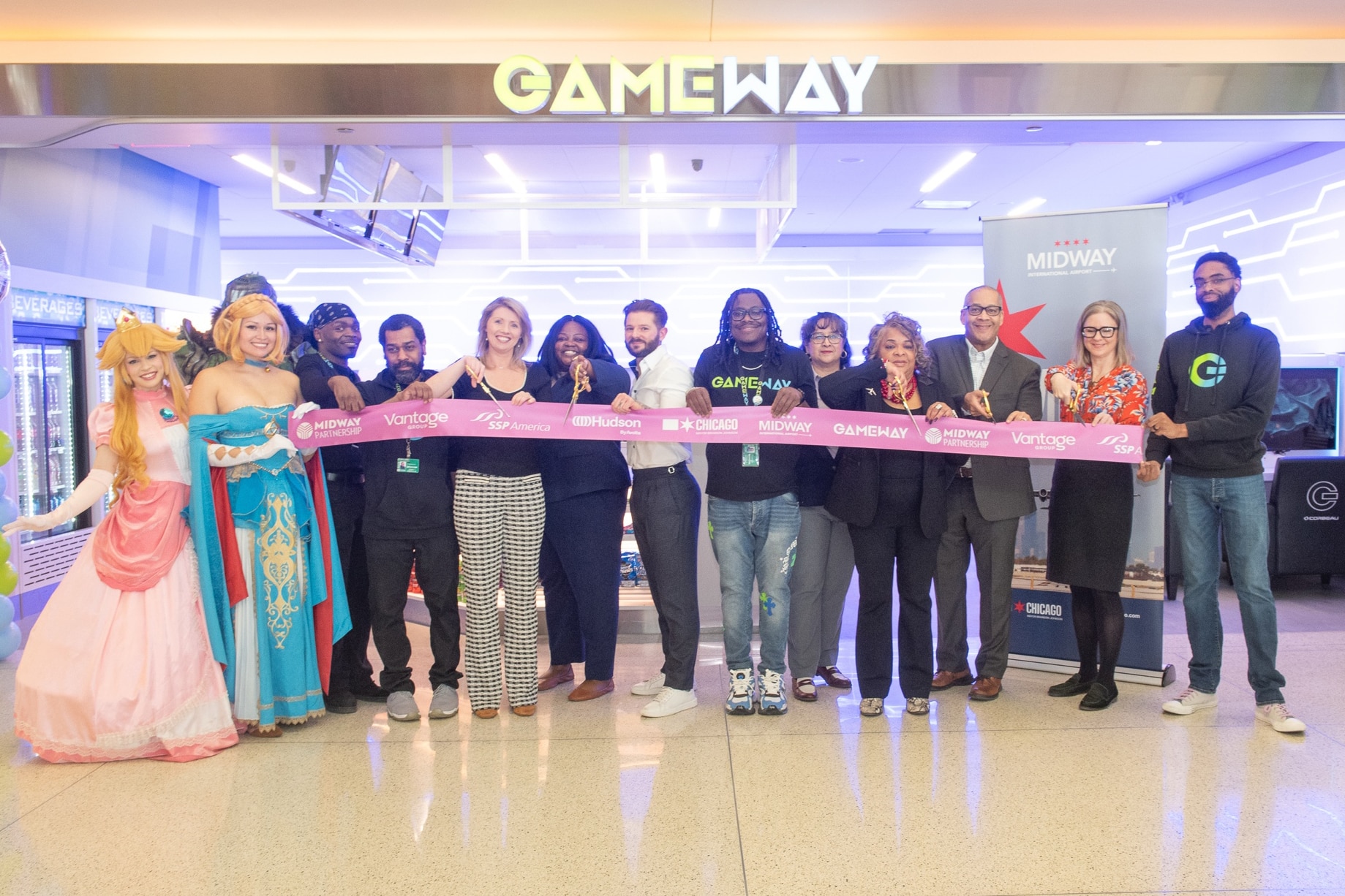 Gameway Video Gaming Lounge Opens at Midway International Airport ...